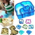 NUZYZ 1 Pc Toast Cutter Animal Shaped Lunch Sandwich Toast Cookies Cake ...