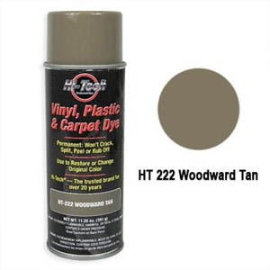 Hi-Tech Woodward Tan Vinyl Plastic & Carpet Aerosol Dye - Walmart.com