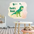Personalized Watercolor Decal Rrrr Rrrr Living Room Wall Decal for ...