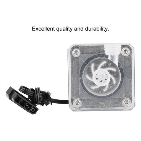 XHC8 PC Water Pump, DIY Computer Water Cooling Pump 12V Rate At 4 ...