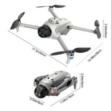 GPS Drone with Screen Remote Control 360° Obstacle Avoidance Airdrop ...