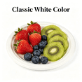 ACDANC 8 Inch - 50 Pack Heavy-Duty White Paper Plates,100% Compostable ...