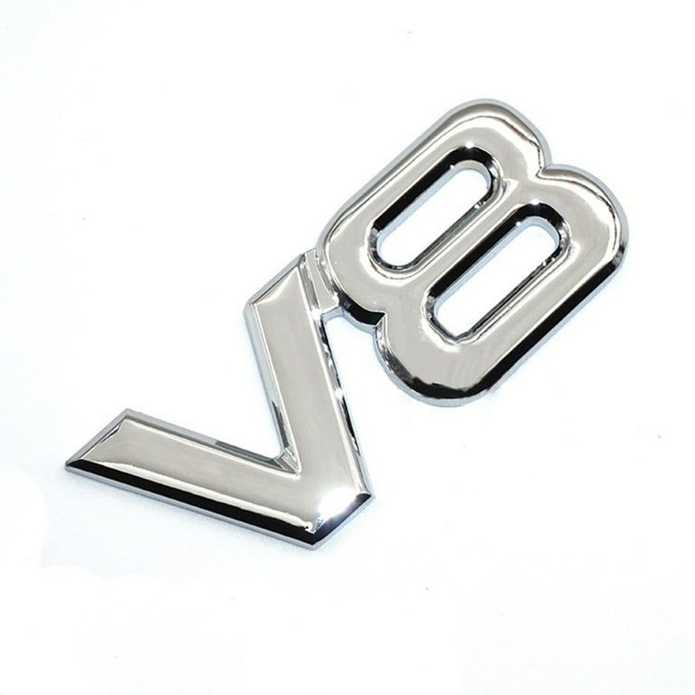 V8 Emblem