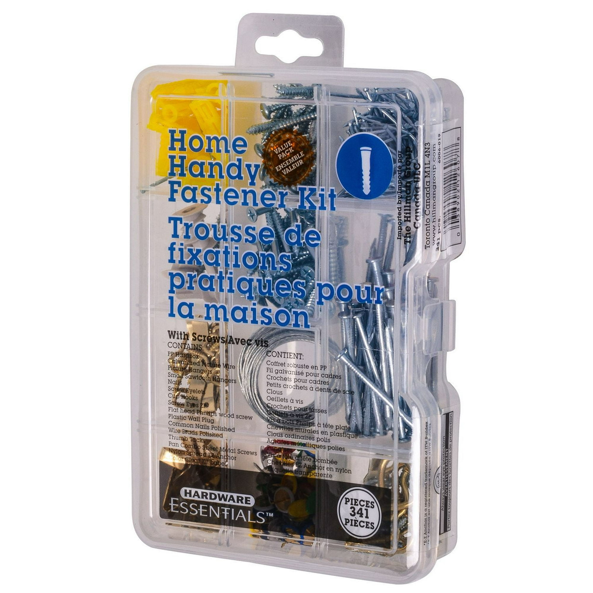 Click here for Hardware Essentials Home Handy Fastener Kit prices
