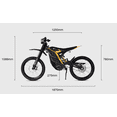 79Bike Falcon Pro 72V/35Ah Electric Bike for Adults, 10000W Motor ...