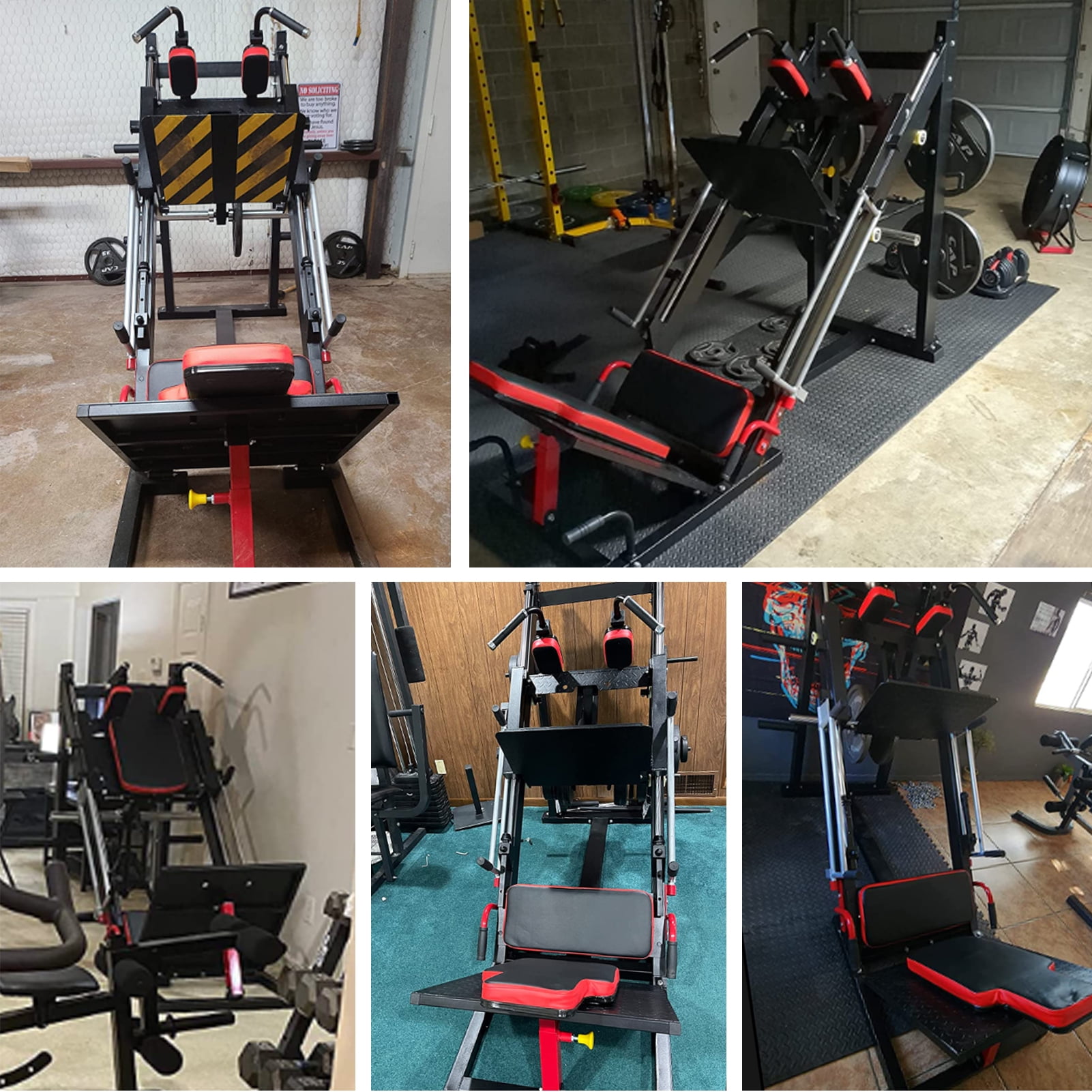 syedee Leg Exercise Machine, 1380 Lbs Leg Press Hack | Ubuy Nepal