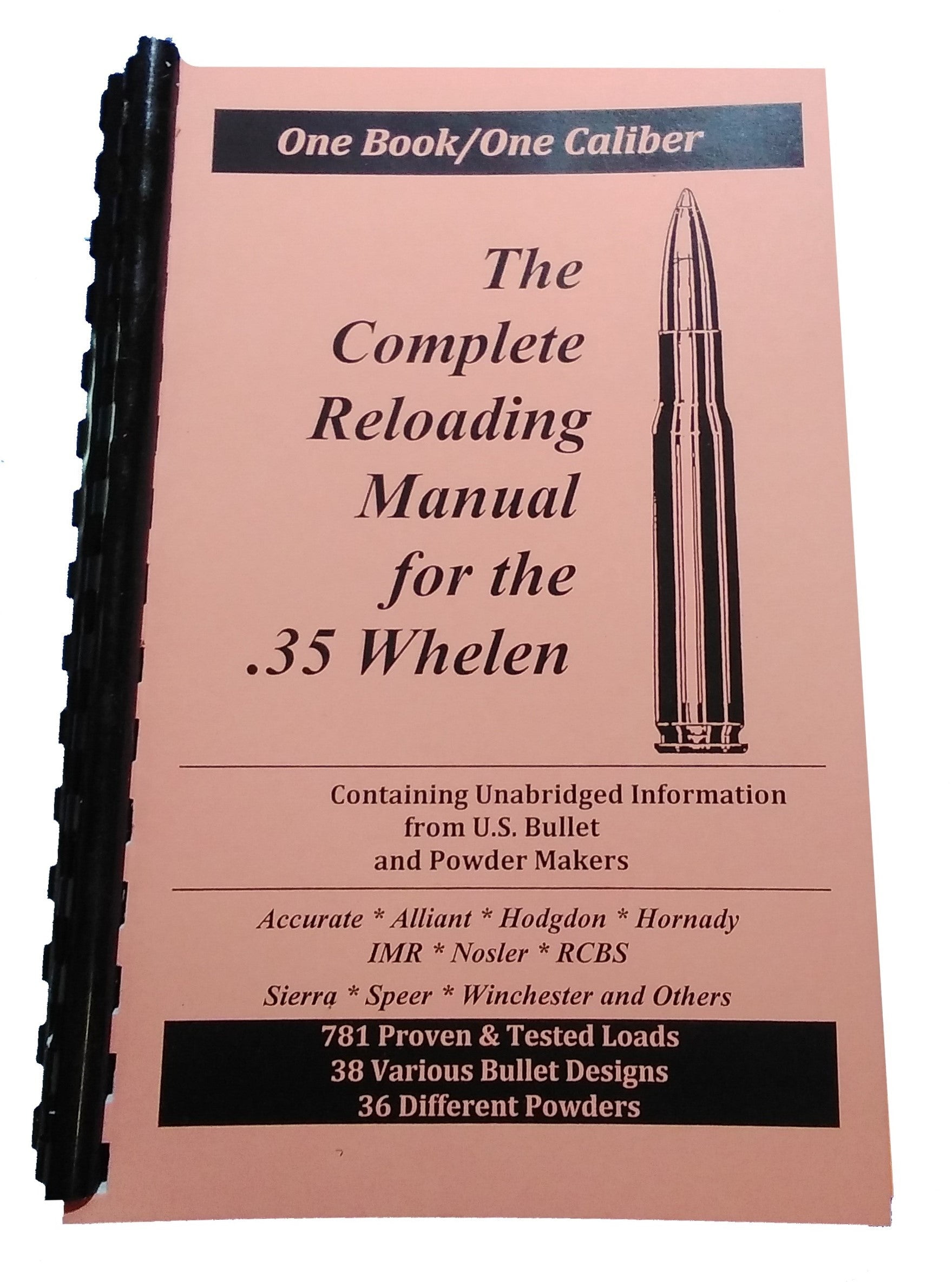 Loadbooks - .35 Whelen - The Complete Reloading Manual - Walmart.com