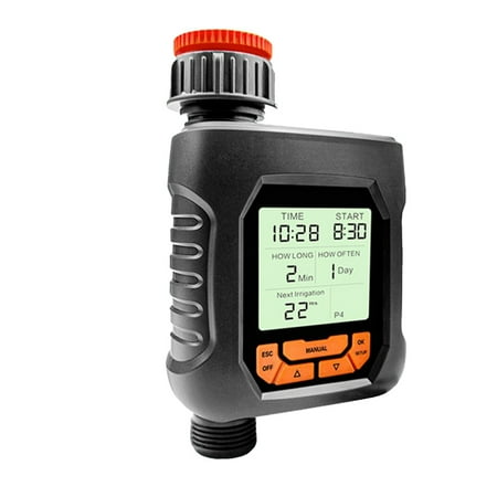 Unatoiry Water Timer Waterproof Garden Lawn Hose Irrigation Controller ...