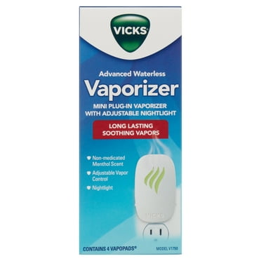 Vicks Pediatric Advanced Waterless Mini Plug-in Vaporizer with ...
