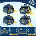 30 Pcs Graduation Candy Boxes 2024 Blue Congrats Grad Gift Box Treat ...