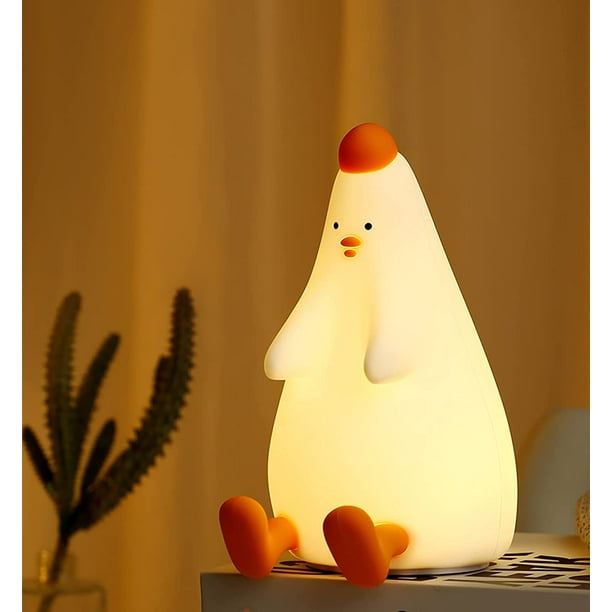 Night Light for Kids, Cute Chicken Lamp, Night Light for Nursery ...