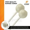Xpose Safety Bungee Ball Cords – 11” 100 Pack – Heavy Duty White ...