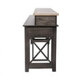 Heatherbrook Black 4 Piece Console Set (1-Console 3-Stools) - Walmart.com