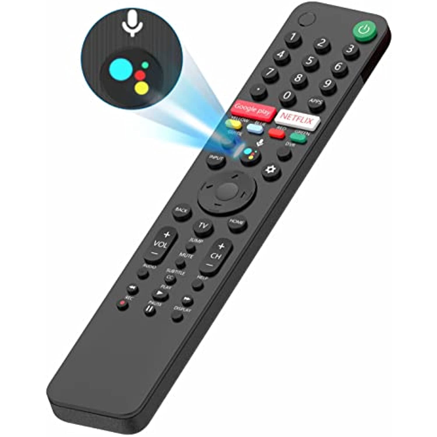 RMF-TX500U Voice Remote for All Sony TV Replacement Remote for All Sony ...