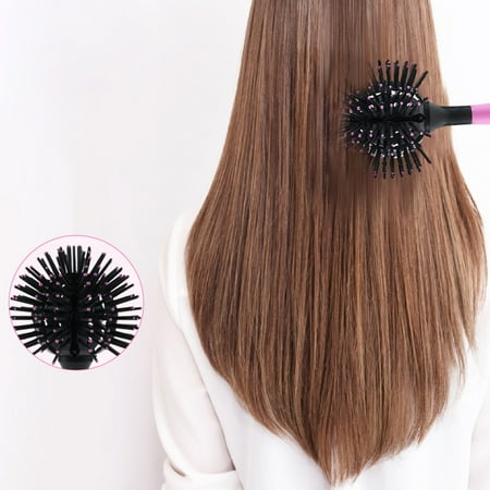 Massage Comb, Styling Comb D Round Hair Brush High Temperature ...