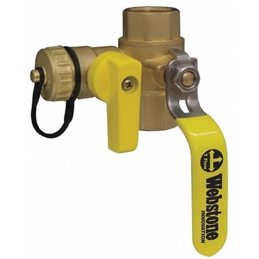Webstone 81403HV The Isolator Full Port Forged Brass Uni-Flange Ball ...