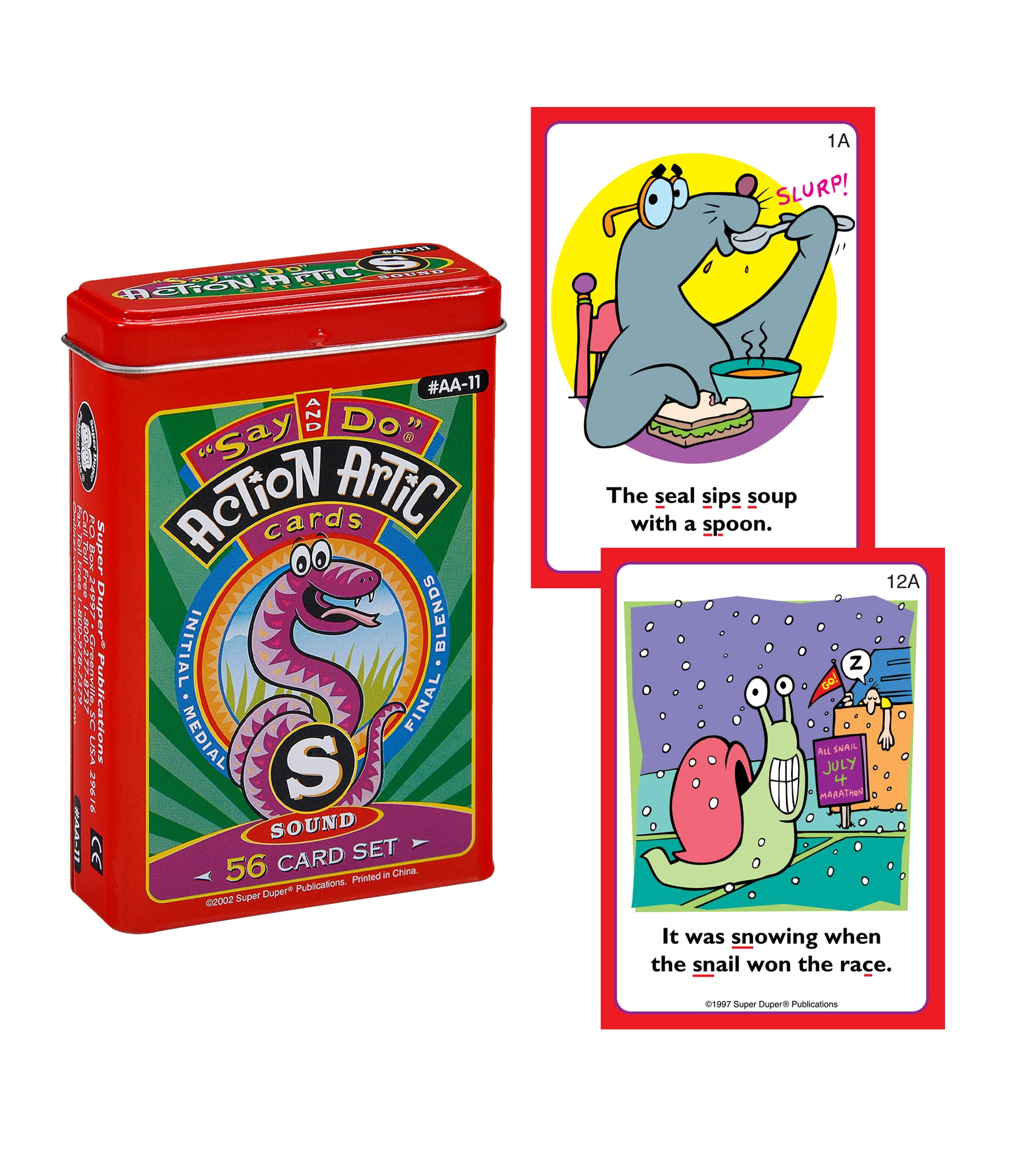 Buy Super Duper Publications | Say and Do Action Articulation S Sounds ...
