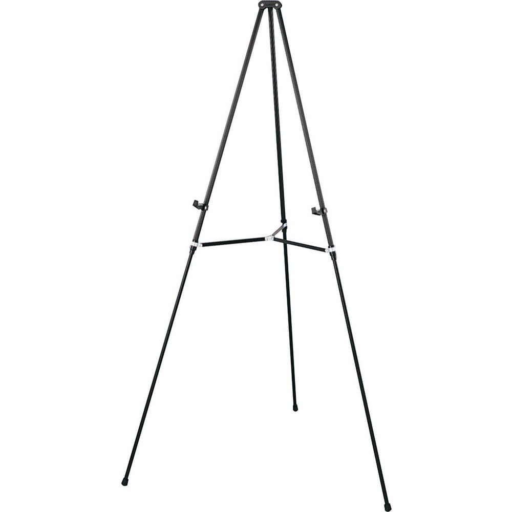 Quartet Aluminum Lightweight Telescoping Display Easel, 66", Supports ...