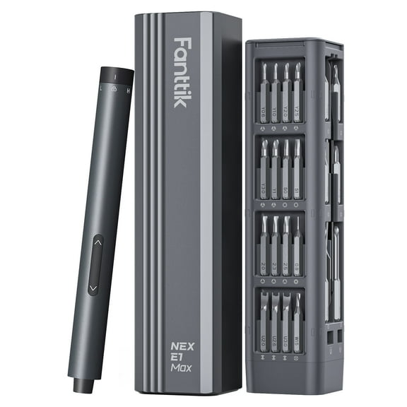 E1 Max Electric Screwdriver, Mini Precision Screwdriver Set, 50 ...
