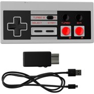 CONTROLLER GAMEPAD + 2 X 6' FT LONG EXTENSION CABLE CORD FOR NINTENDO ...