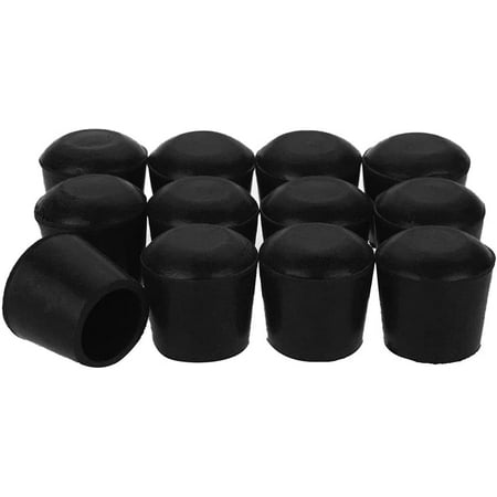 20 Pcs Plastic Furniture Chair Leg Tips Caps PVC Feet Floor Protector ...
