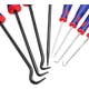 WORKPRO 9Pcs Precision Pick & Hook Set with Scraper, Automotive ...