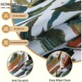 Waterproof Rectangle Vinyl Tablecloth, Oil and Spill Resistant Plastic ...