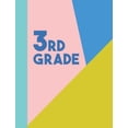 3rd Grade: Wide Ruled Primary Composition Book with Cute Yellow, Pink ...