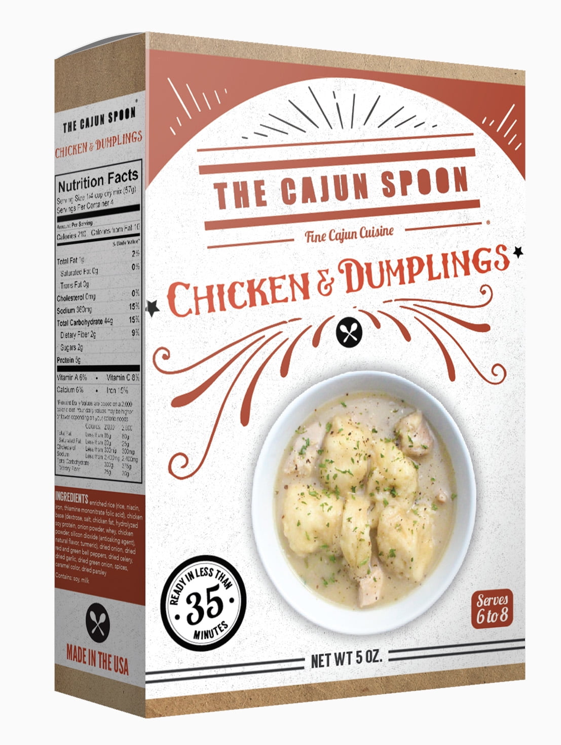 The Cajun Spoon Chicken & Dumplings Mix - Walmart.com