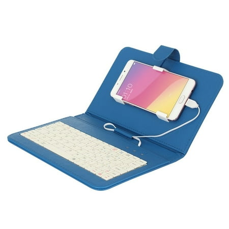 Mobile Cell Phone Micro USB Keyboard Cover Protective Case Stand For ...