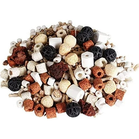 YDJKET Aquarium Filter Accessories, Aquarium Filter Media, 500g Ceramic ...