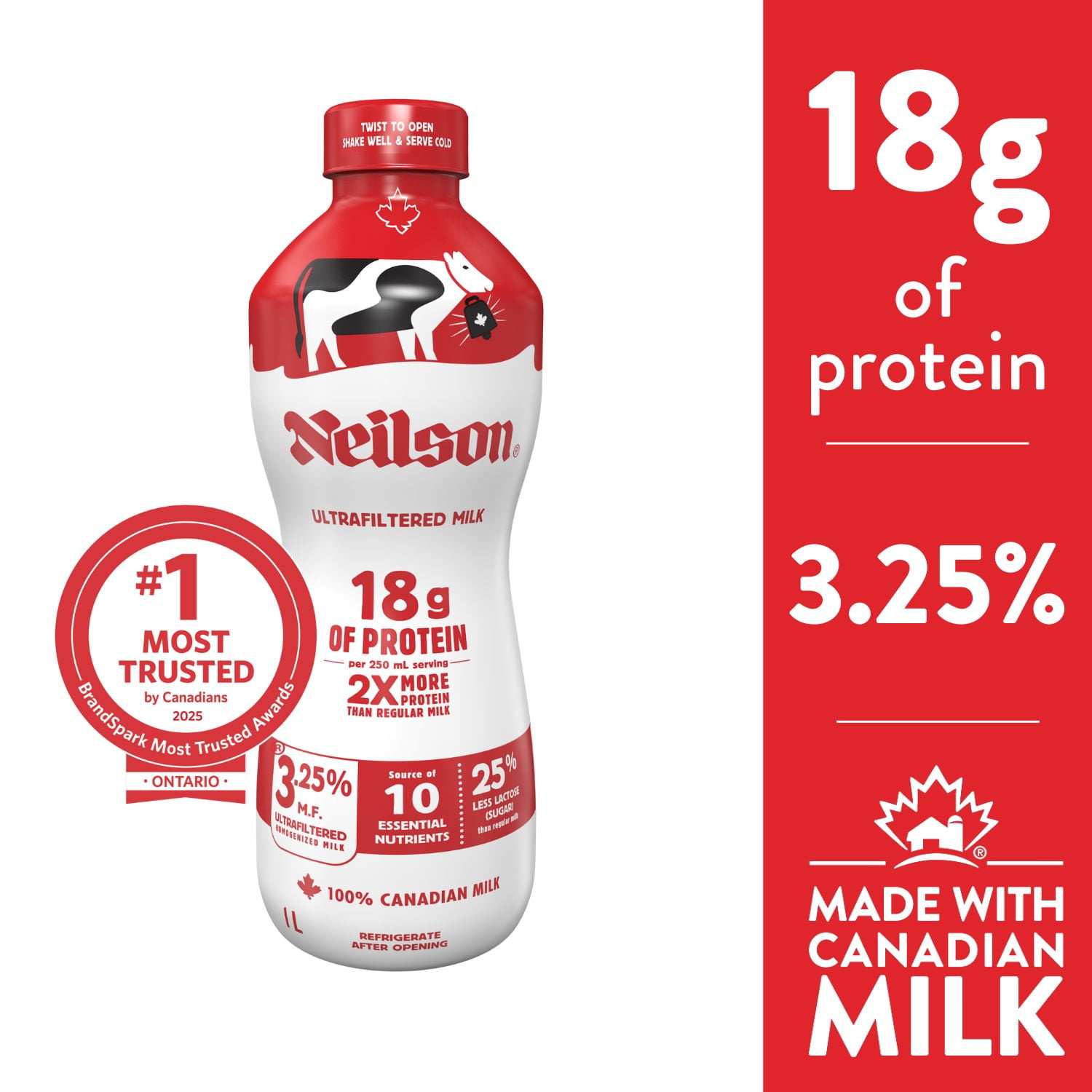 Click here for Neilson 3.25 Ultrafiltered Milk 1l prices