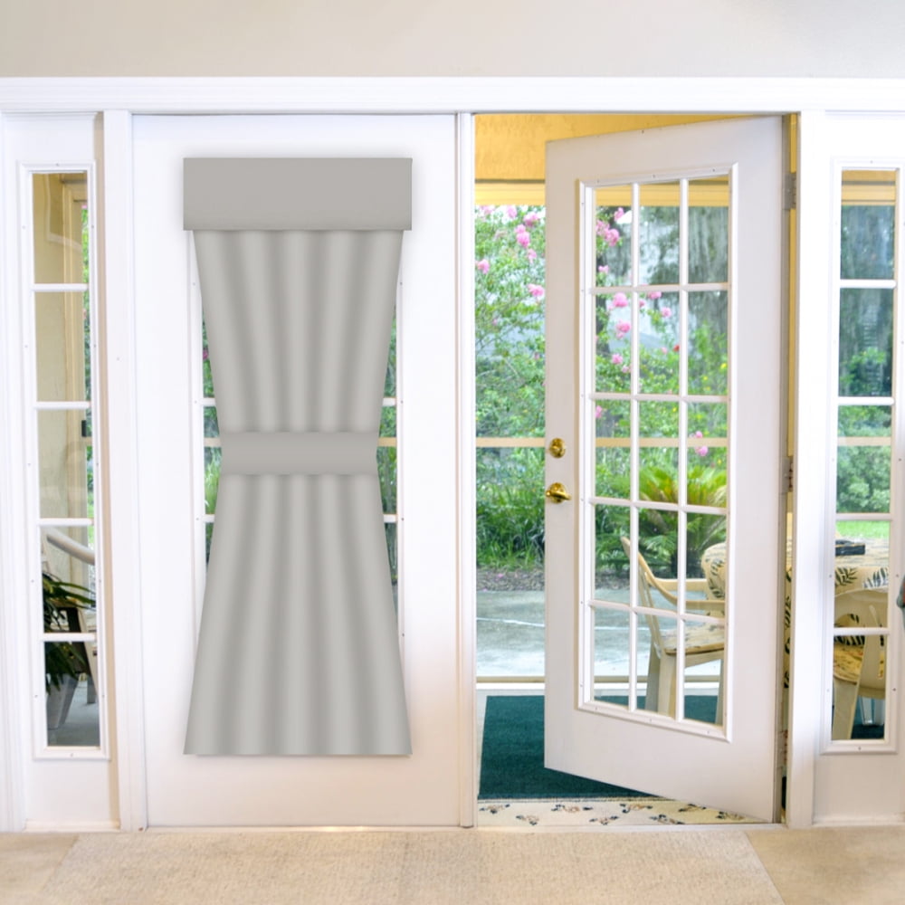 Blackout Door Window Curtains, Privacy Front Door Curtains for Glass ...