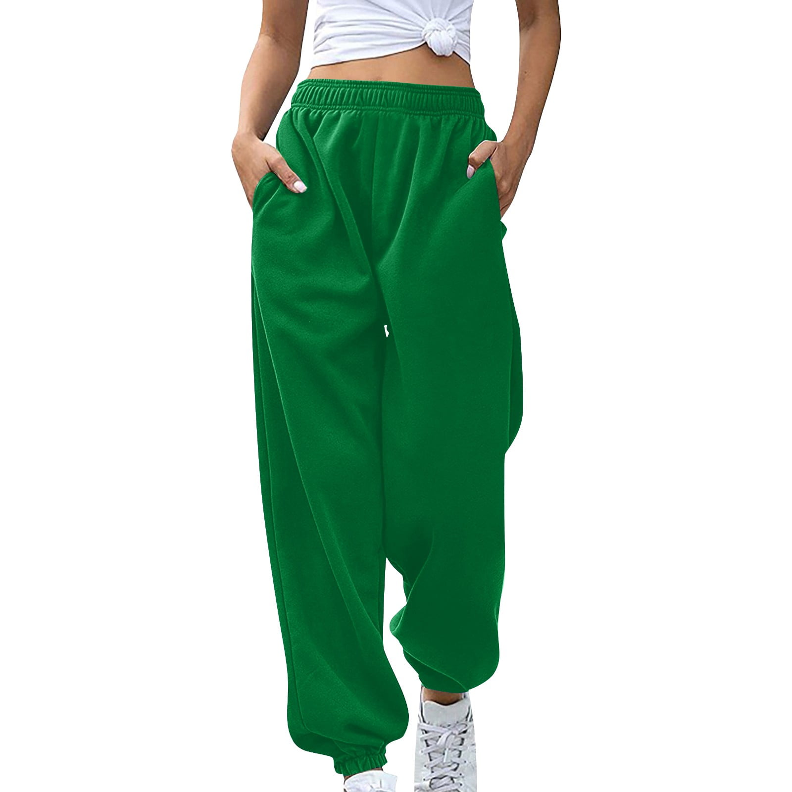 Click here for Hassda Womens High Waist Gradient Print Sweatpants... prices