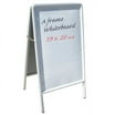 Excello Global Products Swinging Changeable Message Sidewalk Sign ...