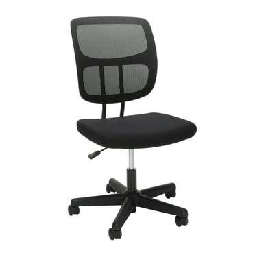 OFM Essentials Collection Executive Bonded Leather Office Chair, Black ...