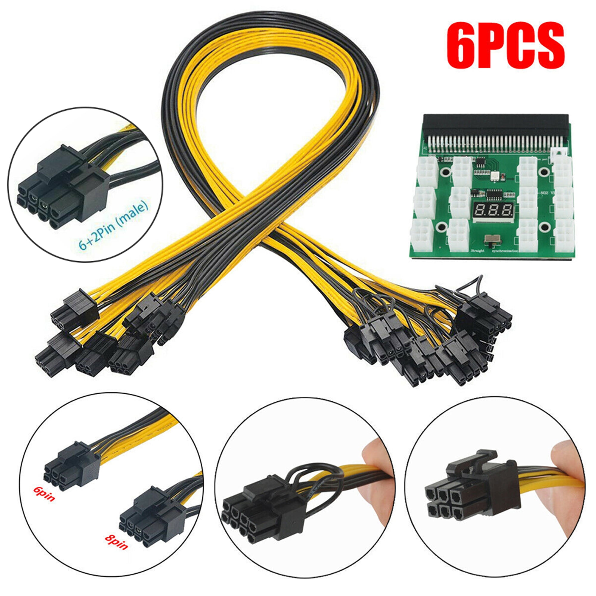 Tinglu 6 pack Server Adapter Breakout Board PSU Power Supply HP 600W ...