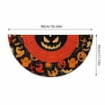 Halloween Bunting Fan Flag - Halloween Garden Flag, 35.4x17.7 Inch ...