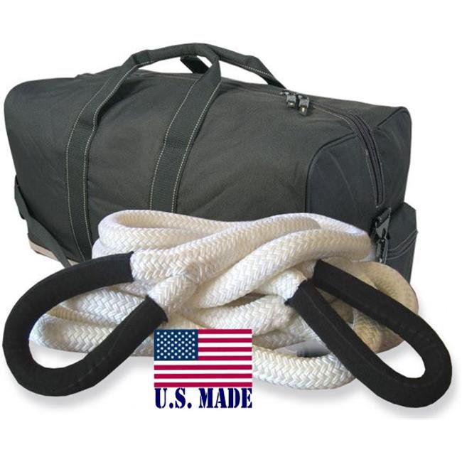 U.S. made KINETIC RECOVERY ROPE (MEGA) - 1-1/4 inch X 30 ft (Snatch ...