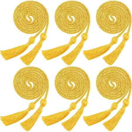 Xizioo 6 Pieces Graduation Cords Rope Belt Honor Cords Graduation ...