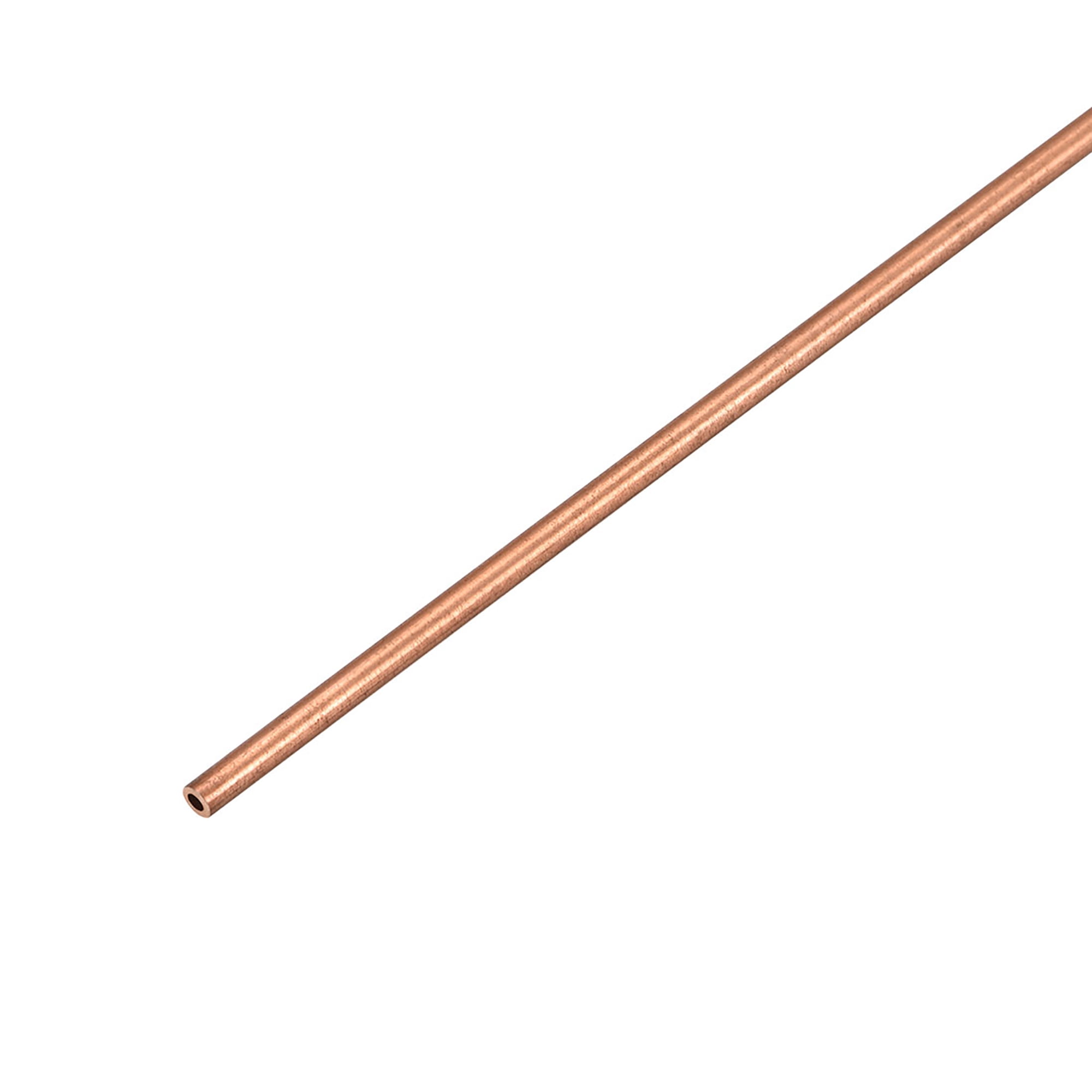 1.5mm Outside Diameter x 1mm Inside Diameter 500mm Long Copper Round ...