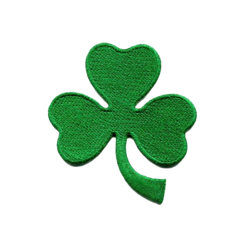Three Leaf Clover Embroidered Sew/Iron-on Patch - Walmart.com