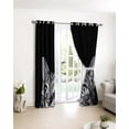Cute Cat Blackout Curtains for Bedroom/Living Room, Thermal Insulated ...
