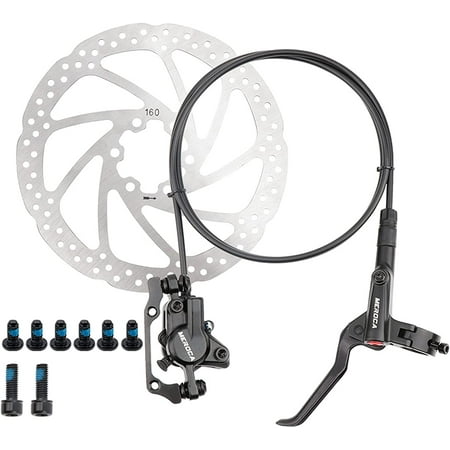 HEIBIN Bike Disc Brake Kit, Power-Off Hydraulic Disc Brake Assembly ...