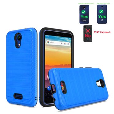 Cricket Wireless Vision 3, 16GB, Steel Blue - Prepaid Smartphone ...