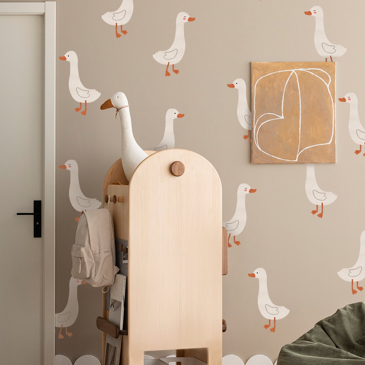 Lindos gansos pegatinas de pared Peel and Stick ganso pegatinas de ...