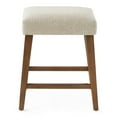 Mainstays Backless Upholstered Counter Stool, Nathan Sand - Walmart.com
