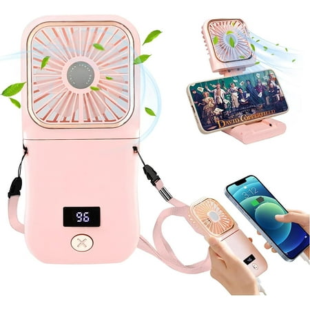 Mini Fan,Small Fan Battery Operated, USB Portable Charger Fan, Mini ...