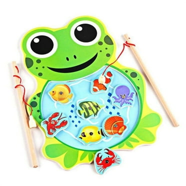 Tido Toys Fishing Game for Kids - Party Toy with Fishing Poles ...