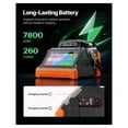 Fiber Optic Splicer 6 Motor Fusion Splicer Machine 5 Inch Touch Screen ...